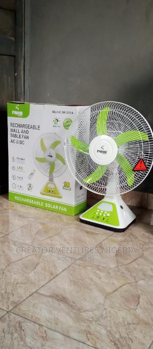 Iwin Rechargable Ac/Dc Table/Wall Fan,16", in Ojo - Home Appliances ...