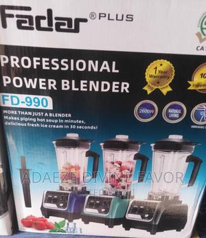 Fadar Plus Professional Power Blender Fd-990 2600watts in Lagos Island ...