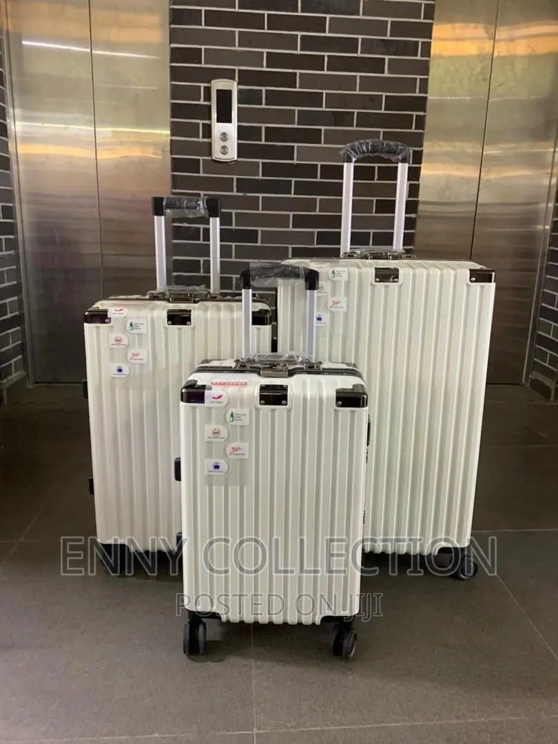 Set of 3 Aluminum Luggage Box for sale - ENNY COLLECTION Price: ₦ ...