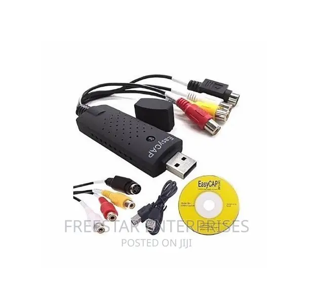 Easycap AVB TV Out Cable New USB Easycap Easier Cap Channel