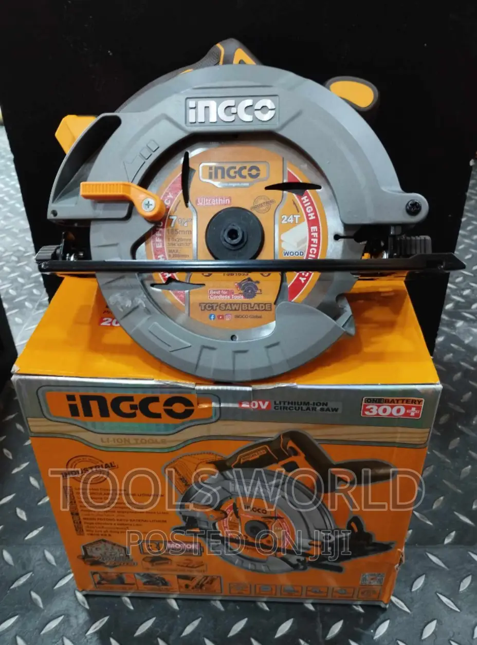 INGCO 20V Cordless Brushless Circular Saw for sale - Tools World Price ...