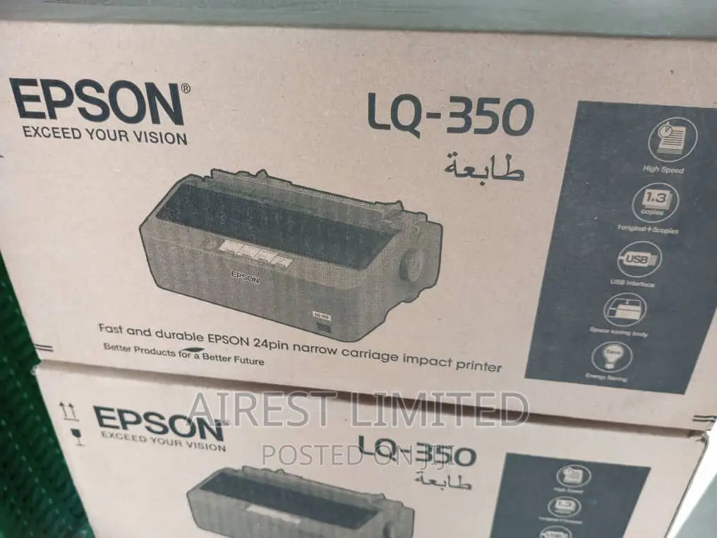 Epson LQ - 350 PRINTER in Ikeja - Printers & Scanners, Airest Limited ...