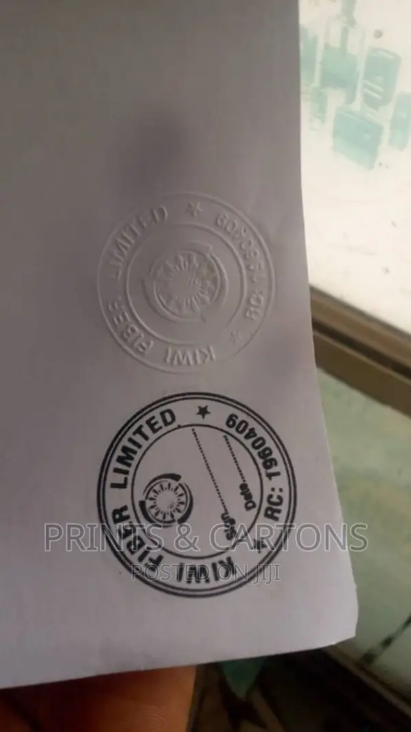 Stamp for Factory Use in Ikeja - Printing Services, Samson Adebayo ...