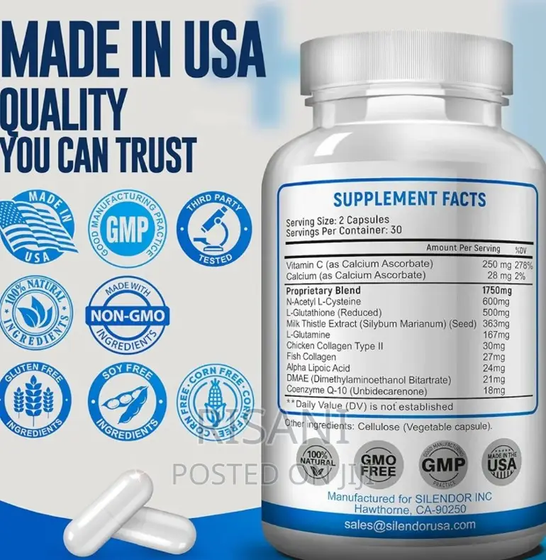 Advanced Complex-Nac Supplement (N-Acetyl L-Cysteine) in Mushin ...