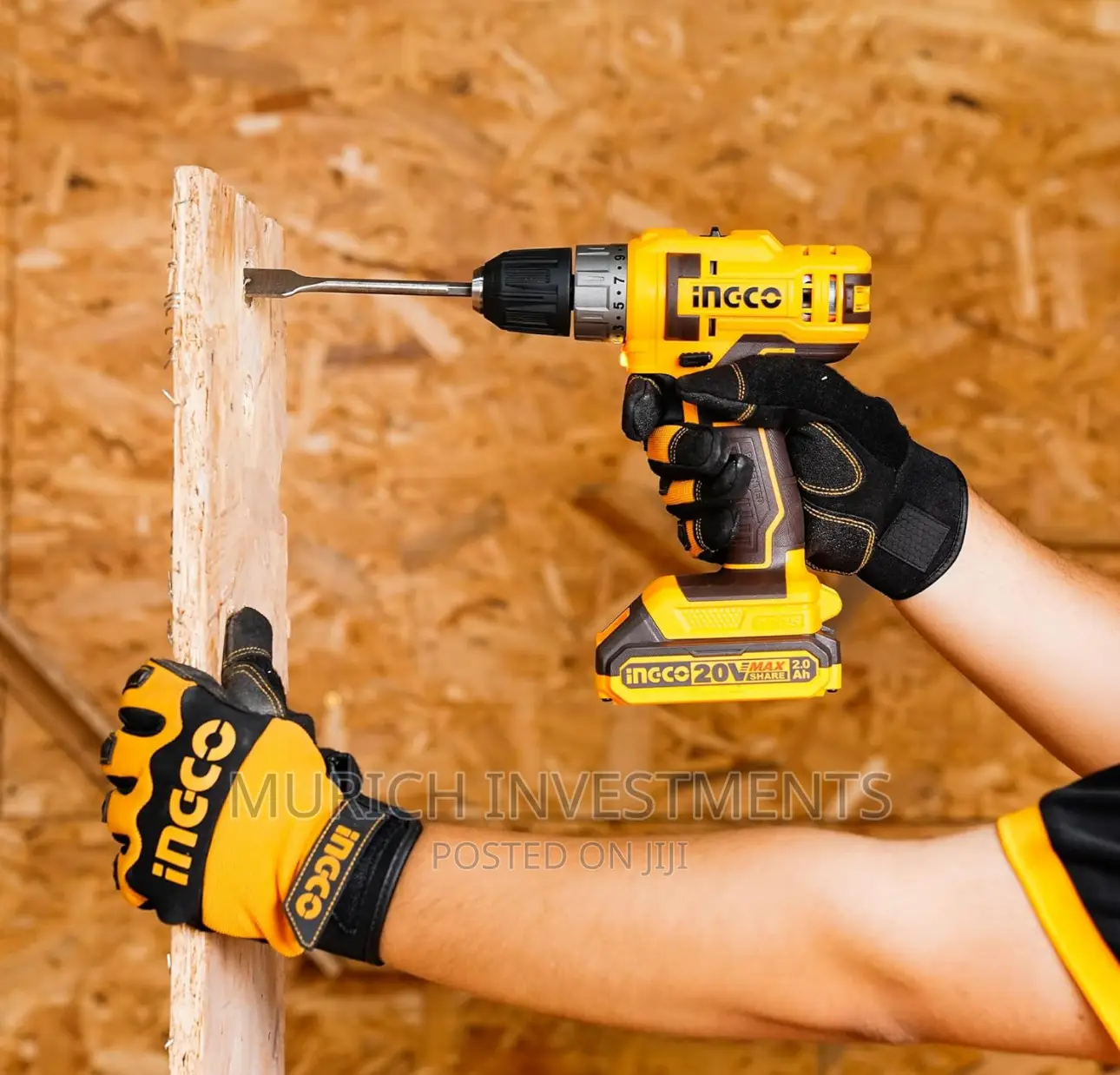 51pcs Drill Machine Kit, INGCO Cordless Drill 20V for sale - MURICH ...