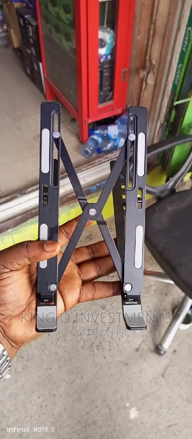 Laptop Stand Black for sale - KING O INVESTMENTS Price: ₦ 5,000 on Jiji ...