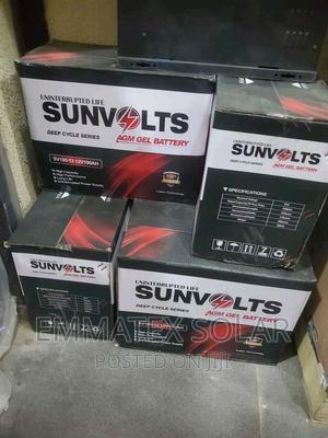 Sunvolts Deep Cycle Battery 100ah/12v in Ojo - Solar Energy, Emmatex ...