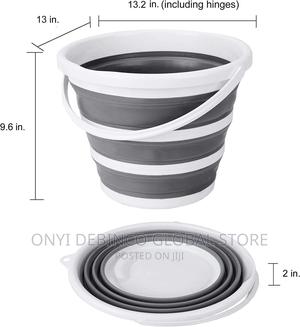Foldable Traveling Pail Bucket- Collapsible Buckets 10L in Ikeja - Home ...