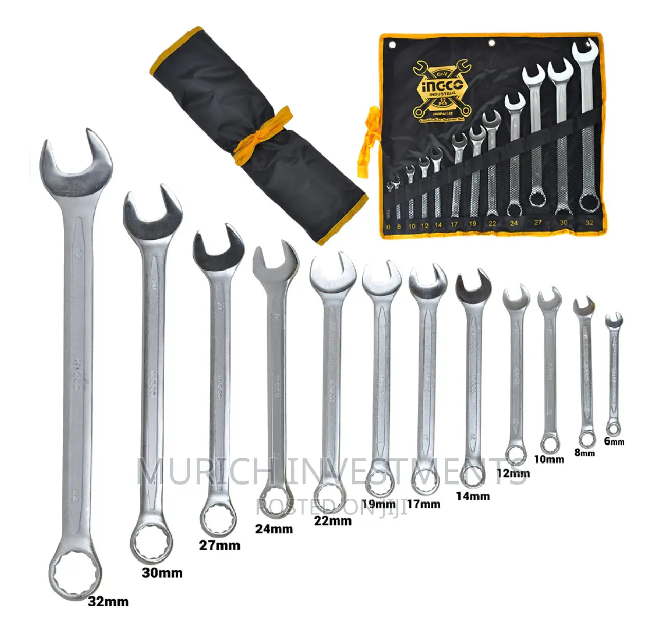 HKSPA1143 12pcs Combination Spanner Wrench Set 6-32mm in Lagos Island (Eko) - Hand Tools ...