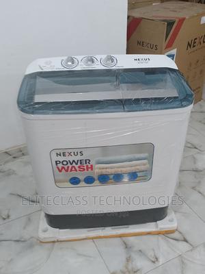 Smart Wash Nexus NM-WM-75SA 7.5kg Twin Tub Washing Machine. in Ojodu ...