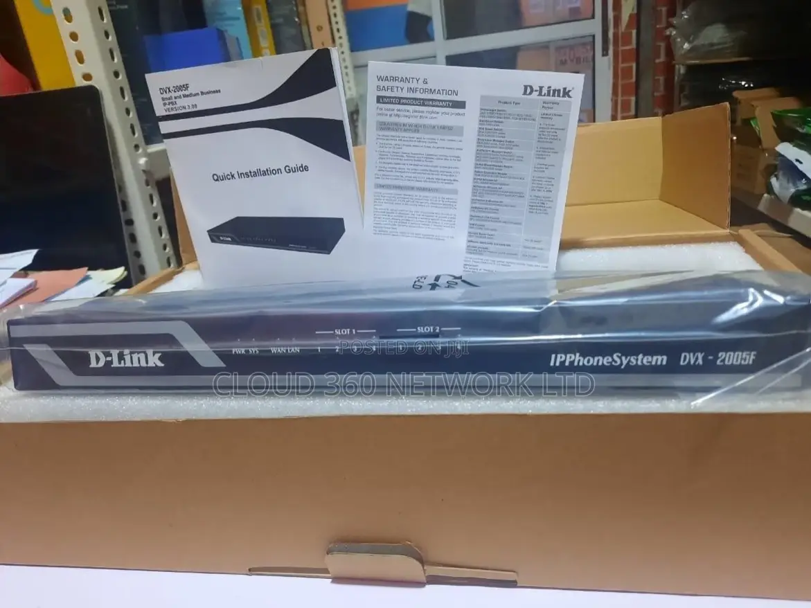 Dlink DVX 2005F SMB Ipbx in Ikeja - Networking Products, Cloud Network Ltd | Jiji.ng
