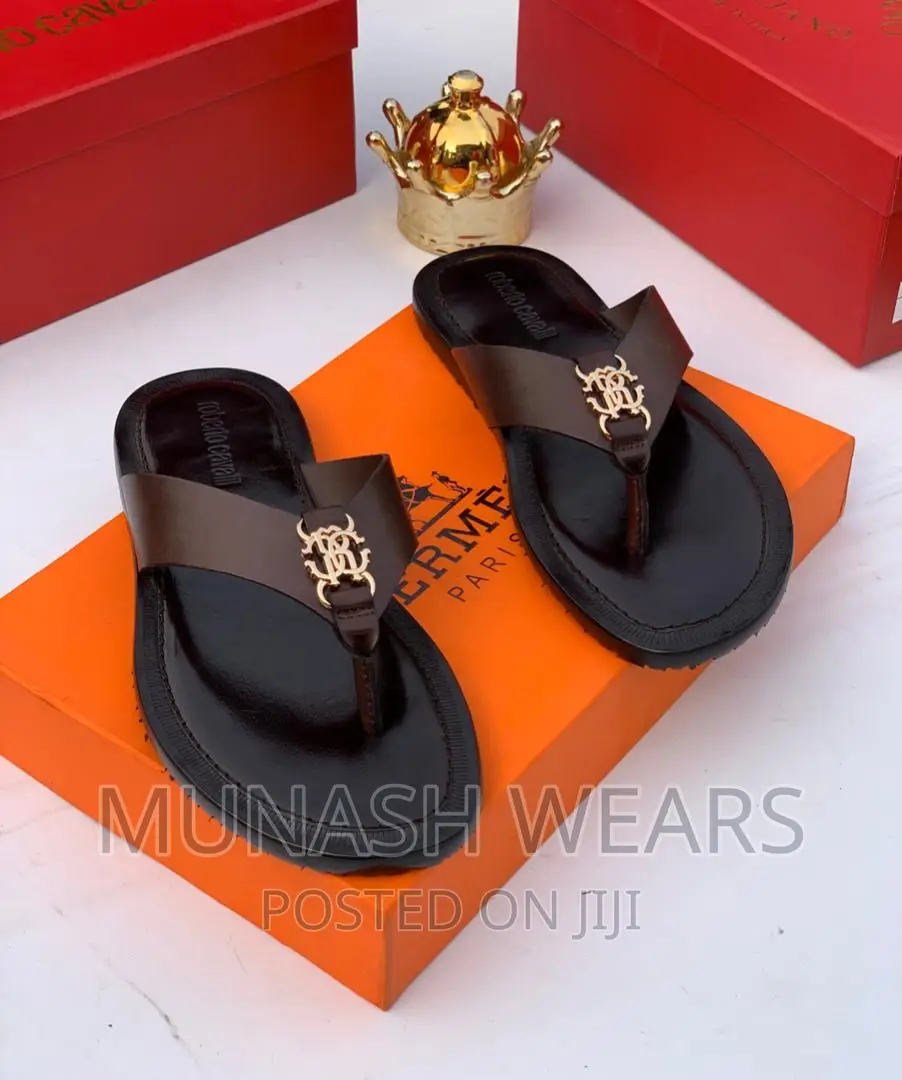 Italian Leather Slipers in Ikeja - Shoes, Munash Wears | Jiji.ng