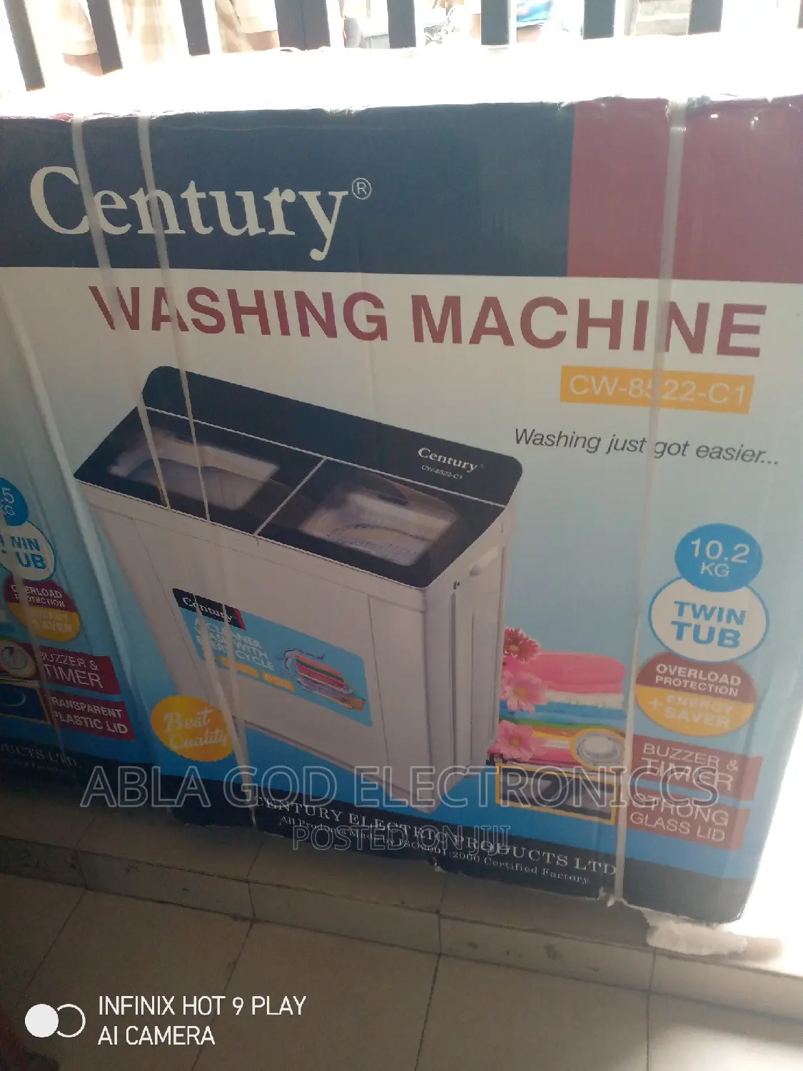 Century Washing Machine 10.2kg Twins Tubu. in Isolo - Home Appliances ...