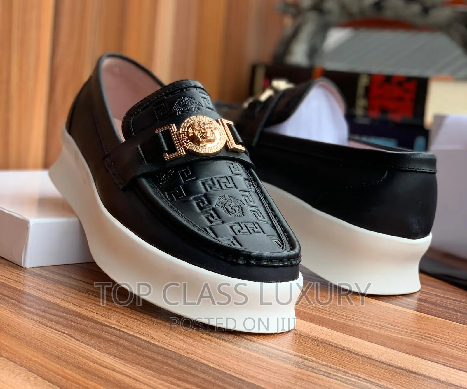 Versace Men Leather Luxury Designer Shoe in Lagos Island (Eko) - Shoes ...