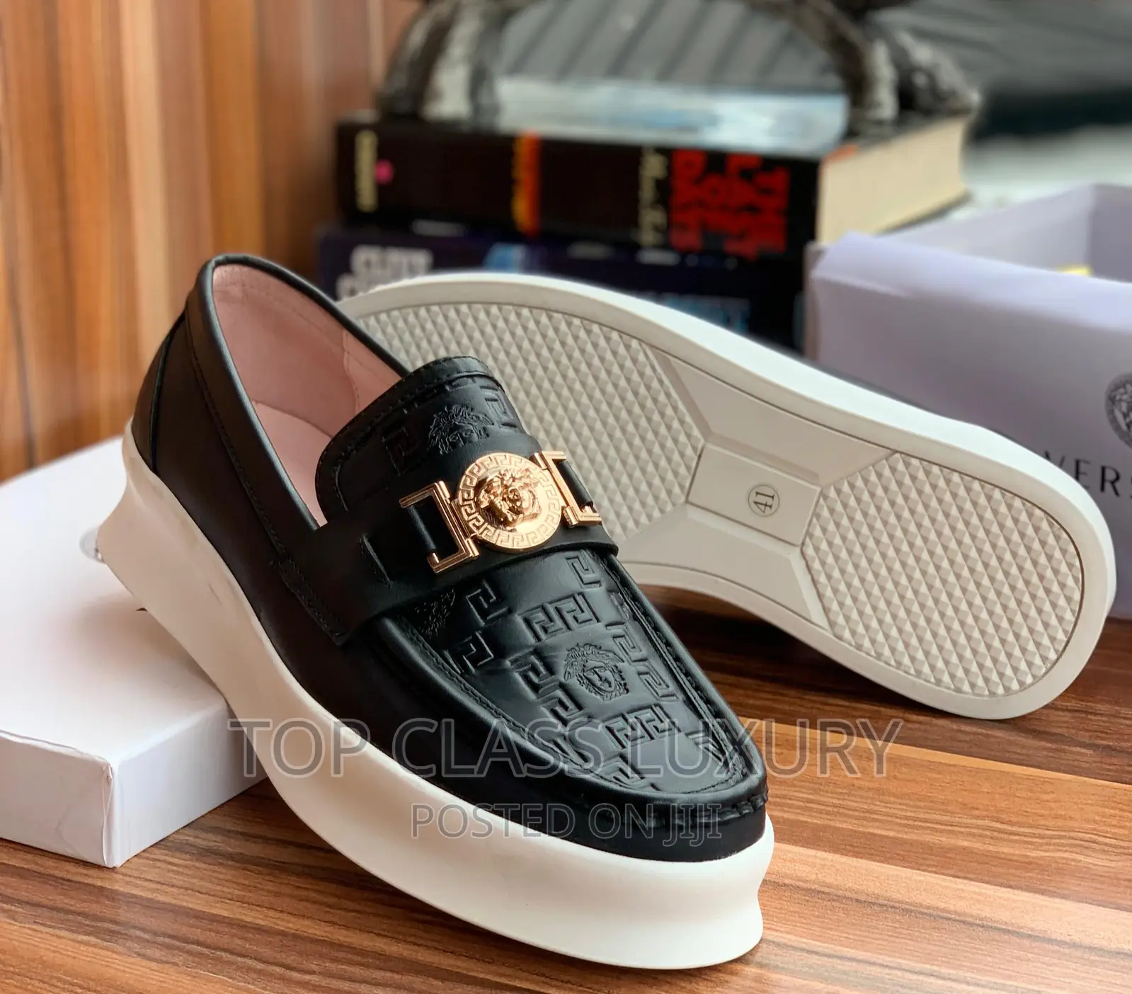Versace Men Leather Luxury Designer Shoe in Lagos Island (Eko) - Shoes ...