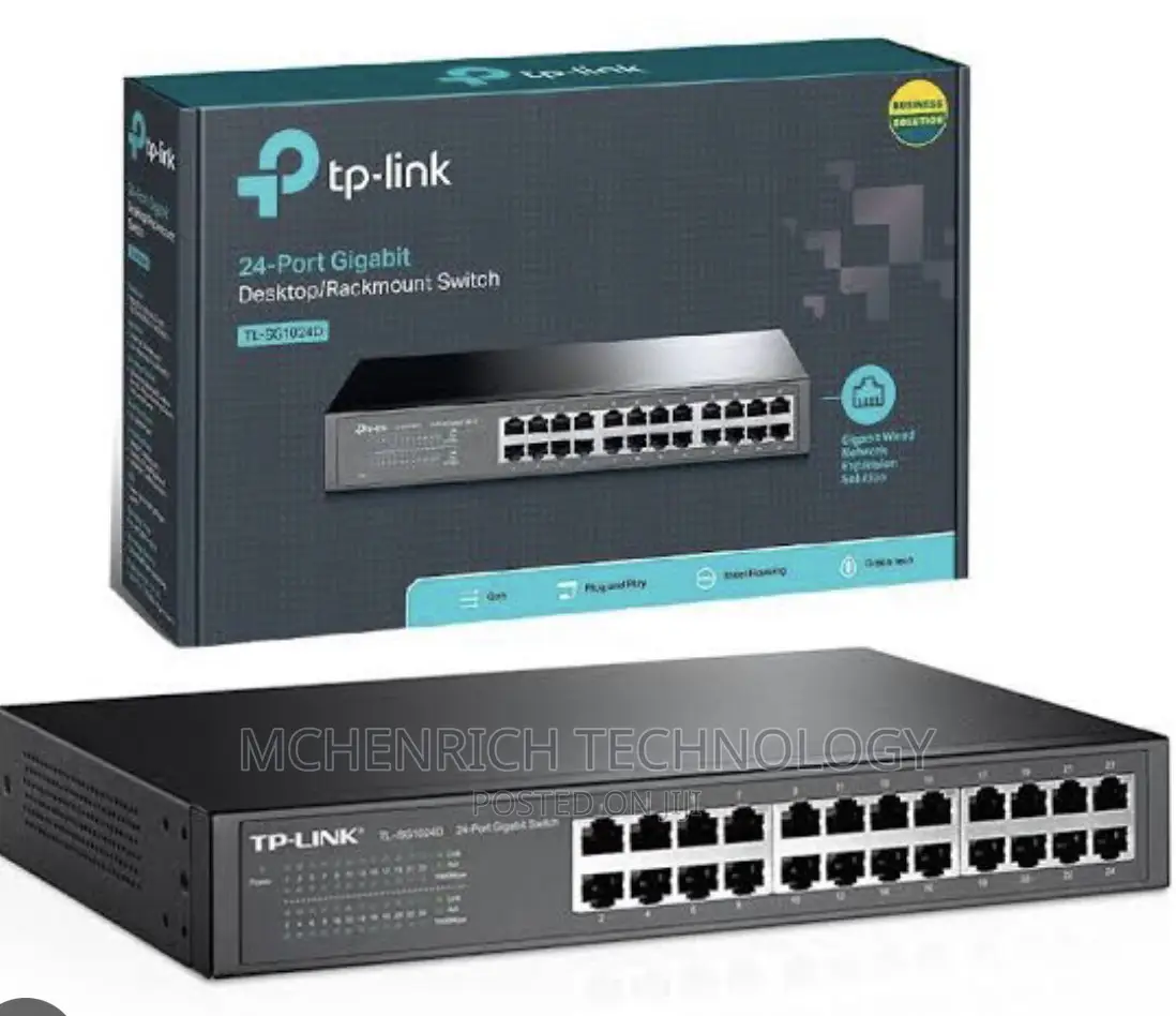 Tp-Link 24port Gigabit Switch in Ikeja - Networking Products, Henry ...