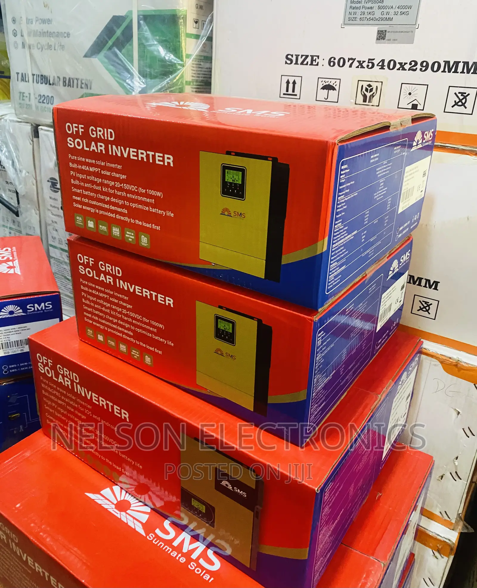 SMS 6.2kva Inverter Hybrid With 120A MPPT Charge Controller in Ikeja ...