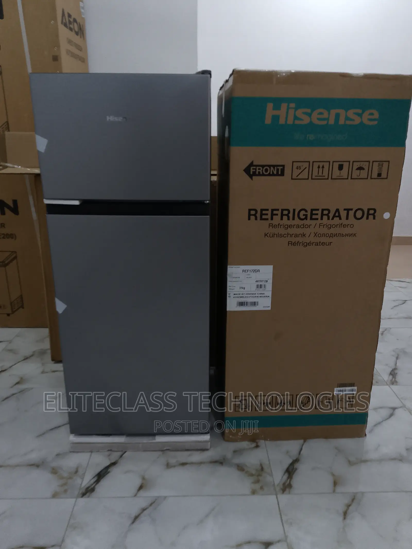 Hisense Cool Freezing 124 Litres Top Freezer Refrigerator in Oshodi ...