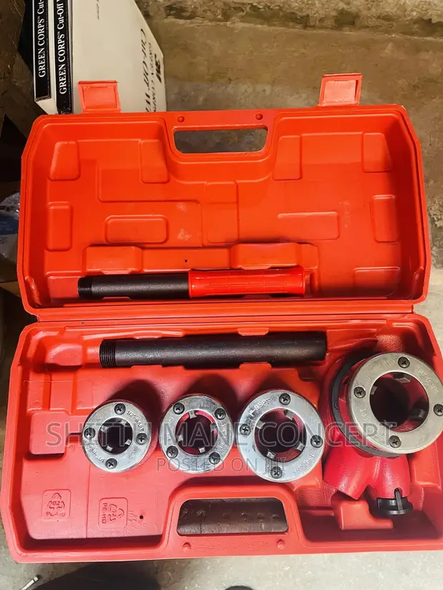 Threading machine manual store