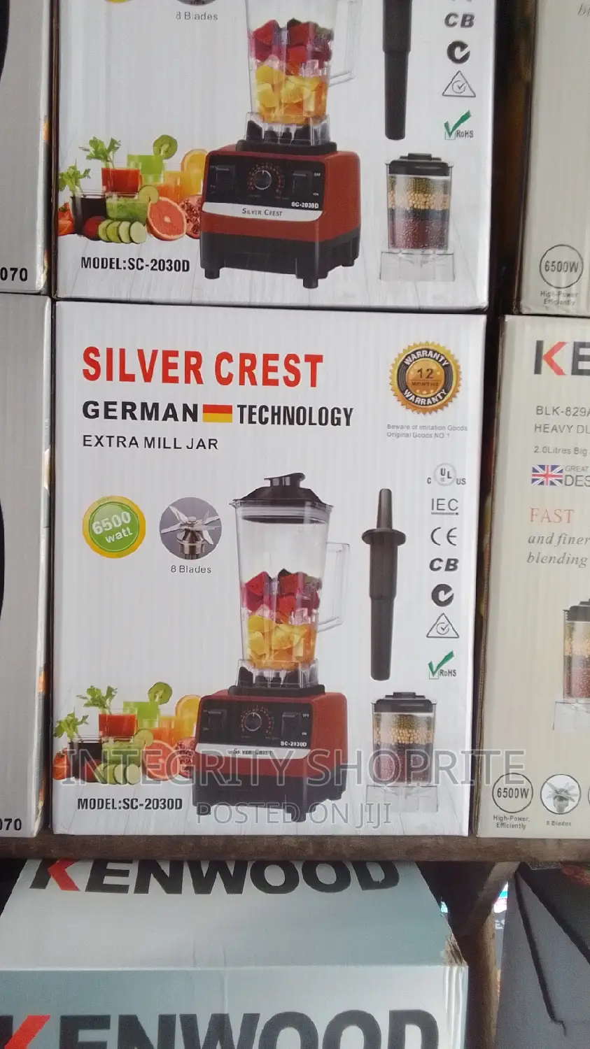 Silver Crest Blender With 2 Cup - 5500W - 2litres . in Lagos Island ...