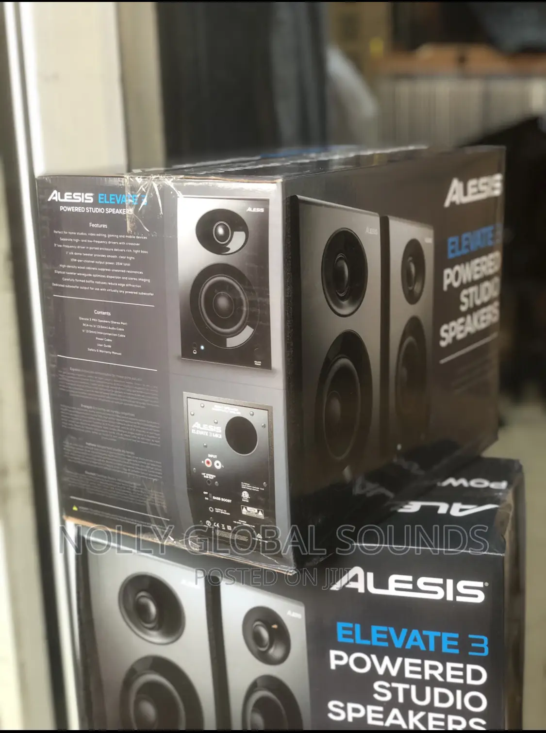 ALESIS ELEVATE 3 Powered Desktop Studio Monitor Speakers in Wuse - Audio & Music Equipment ...