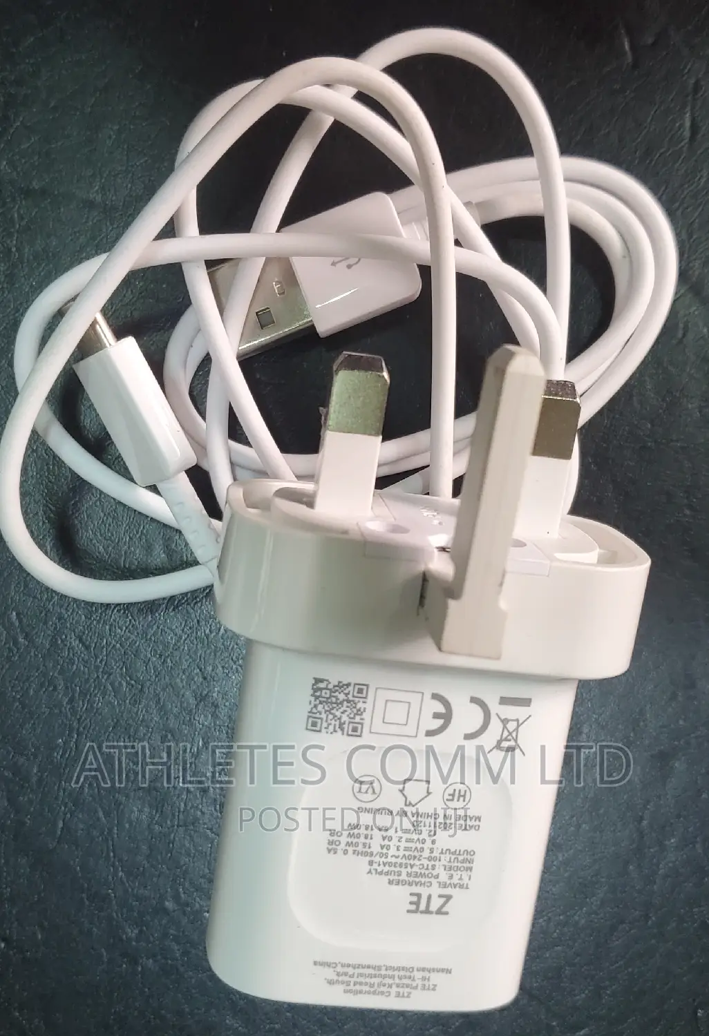 ZTE Type C 18w Fast Charger in Ikeja - Accessories for Mobile Phones ...