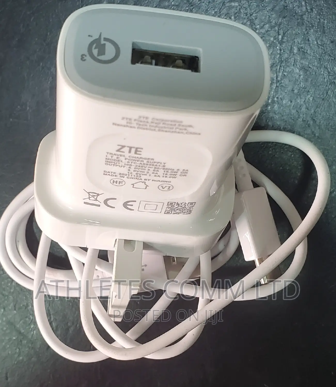 ZTE Type C 18w Fast Charger in Ikeja - Accessories for Mobile Phones ...
