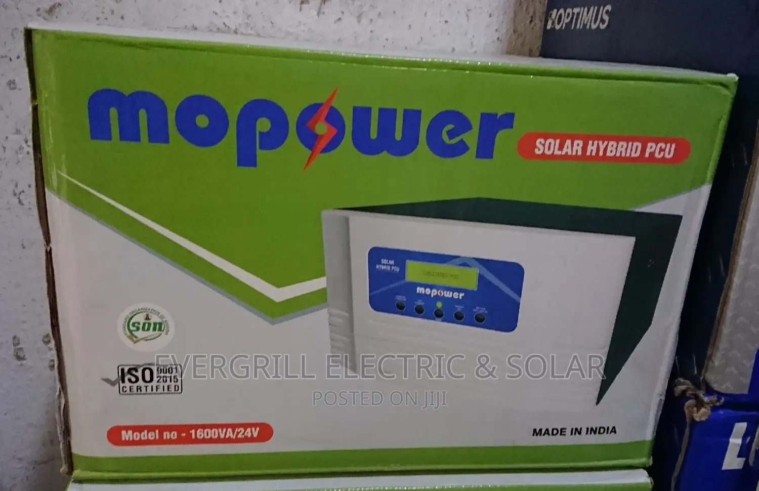 Mopower Solar Inverter Hybrid 1.6kva 24volt in Ojo - Solar Energy ...