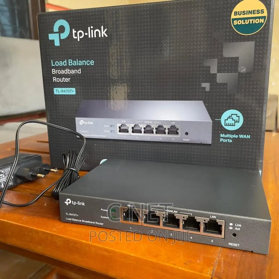 Tp Link TL-R470T+ Load Balance Router in Ikeja - Networking Products, C ...