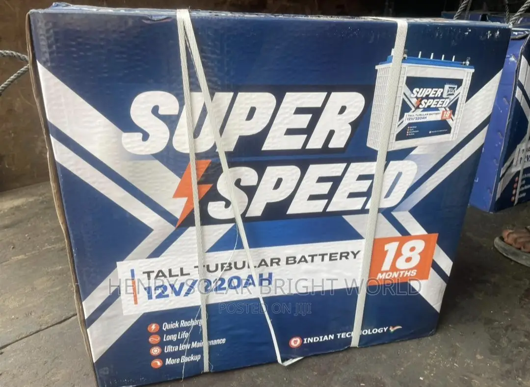 Super Speed Tubular Battery 220ah in Ojo - Electrical Equipment, Henry ...