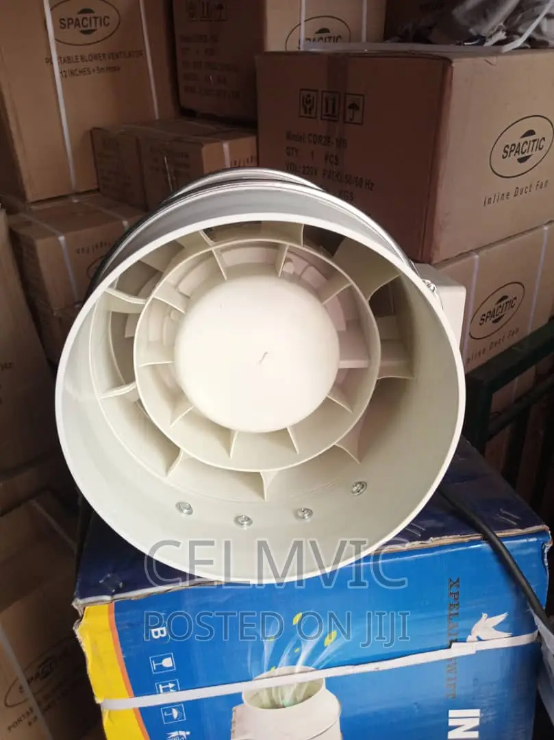 Inline Duct Fan Extractor 4inches in Ikeja - Manufacturing Equipment ...