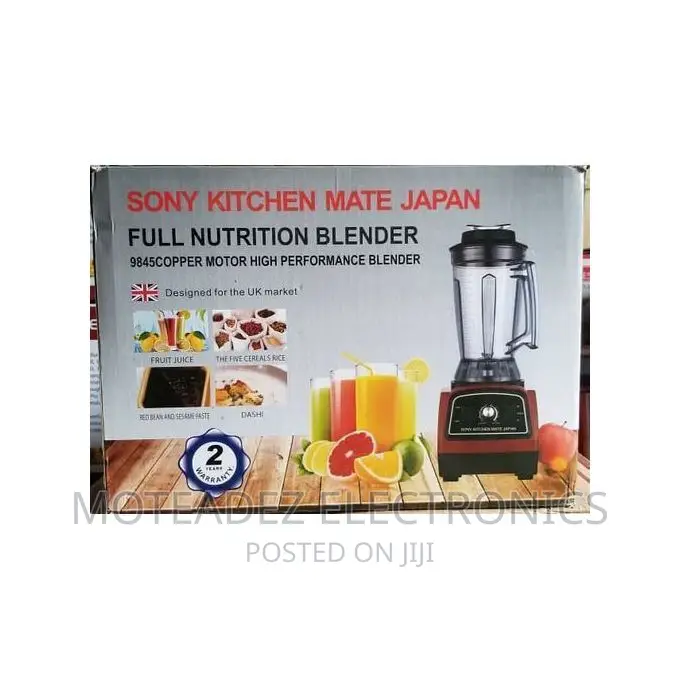 Sony Kitchen Mate Japan 4l Full Nutrition Heavy Duty Blender in Surulere - Restaurant & Catering ...