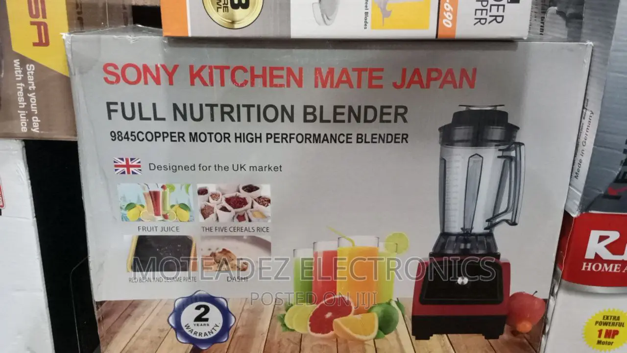 Sony Kitchen Mate Japan 4l Full Nutrition Heavy Duty Blender in ...
