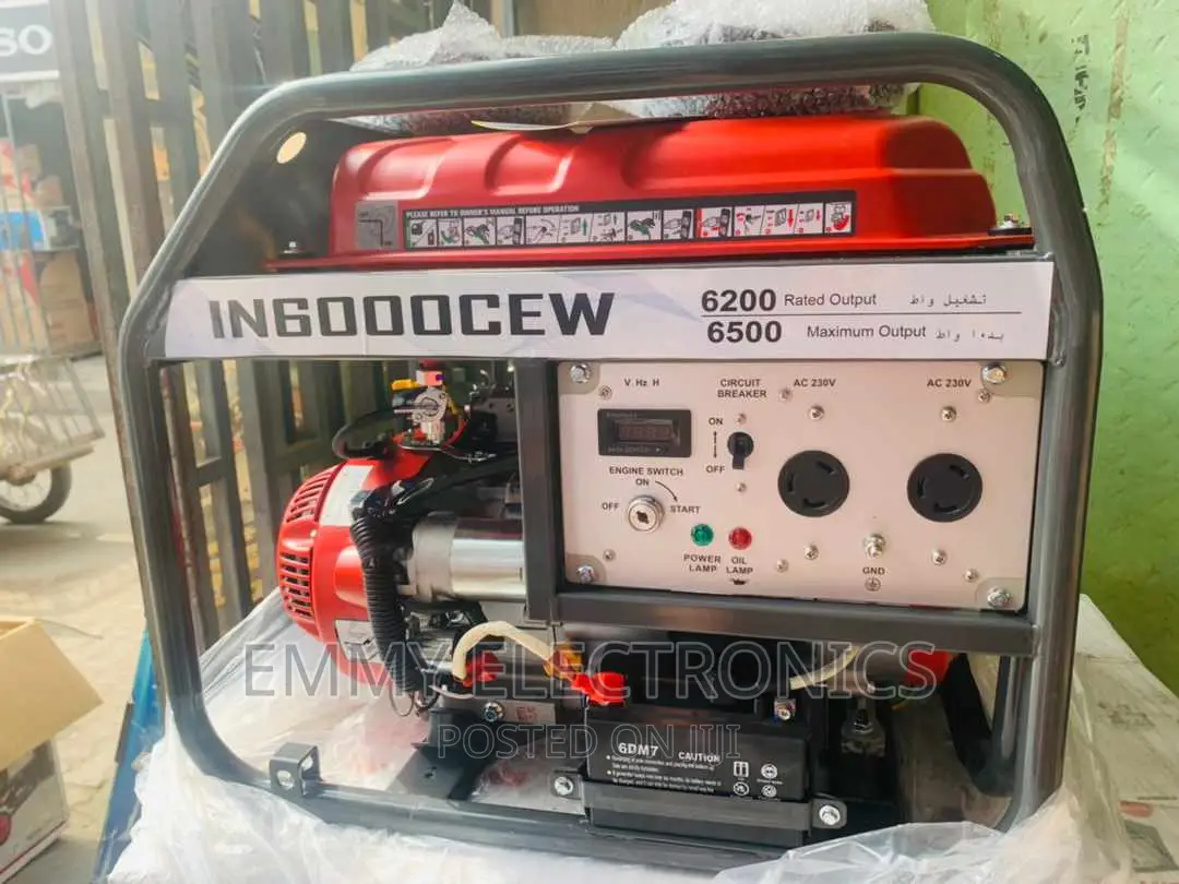 6kva Ipower Petrol Generator 100% Copper Coil in Ojo - Electrical ...