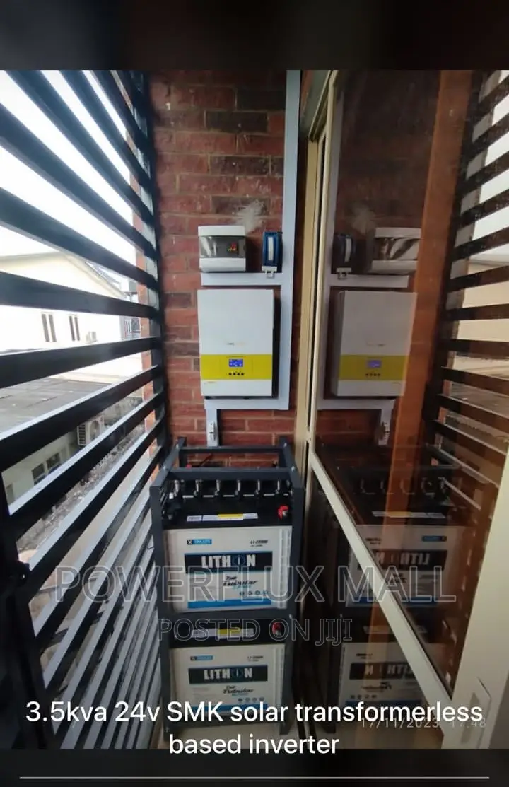 3.5kva Tranformerless Based Hybrid Inverter and Installation in Ikeja ...