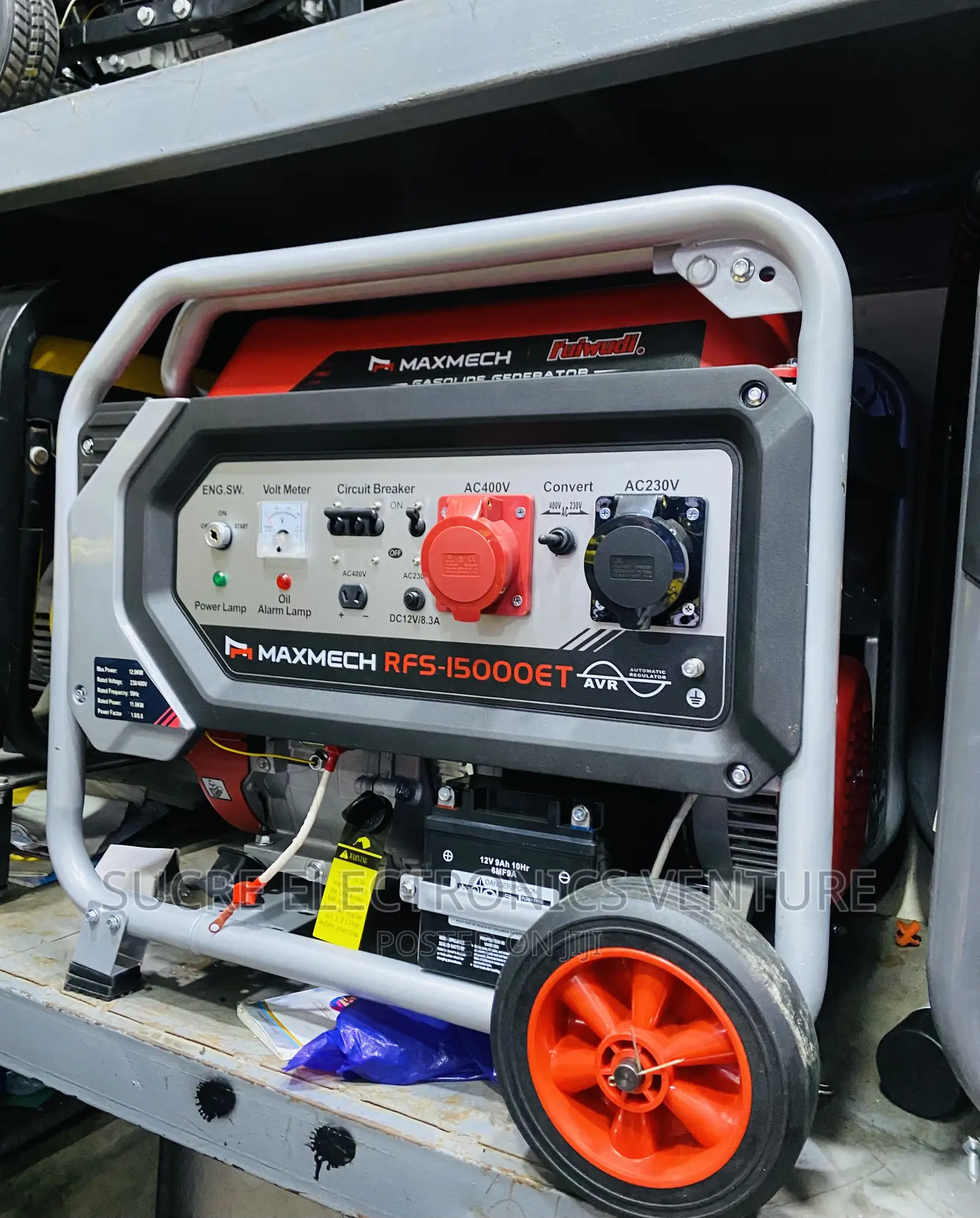 Maxmech Rfs15000et Petrol Generator 12kva in Ikeja - Electrical ...