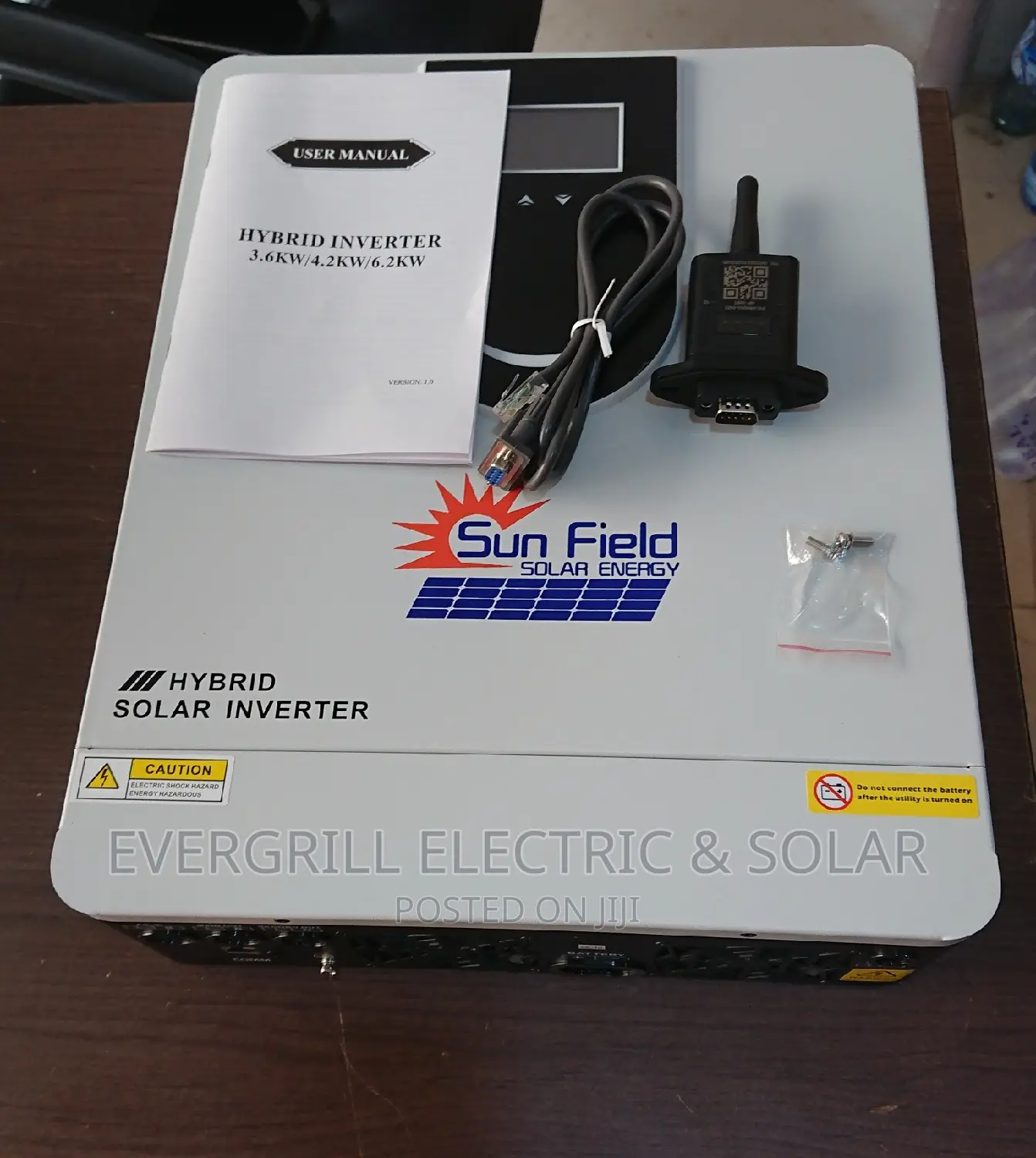 Sun Field Hybrid Solar Inverter 6.2kva 48volt in Ojo - Solar Energy ...