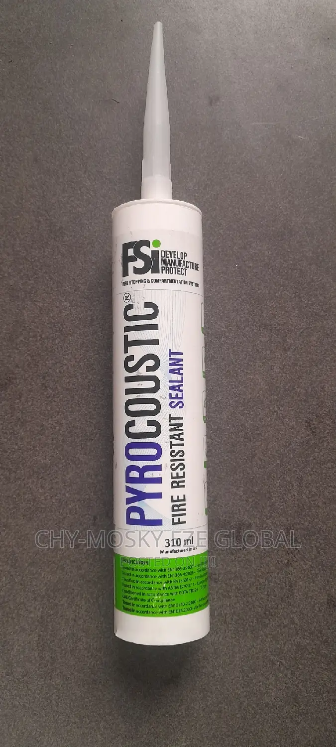 Pyrocoustic Fire Resistant Sealant/Gum in Port-Harcourt - Hand Tools ...