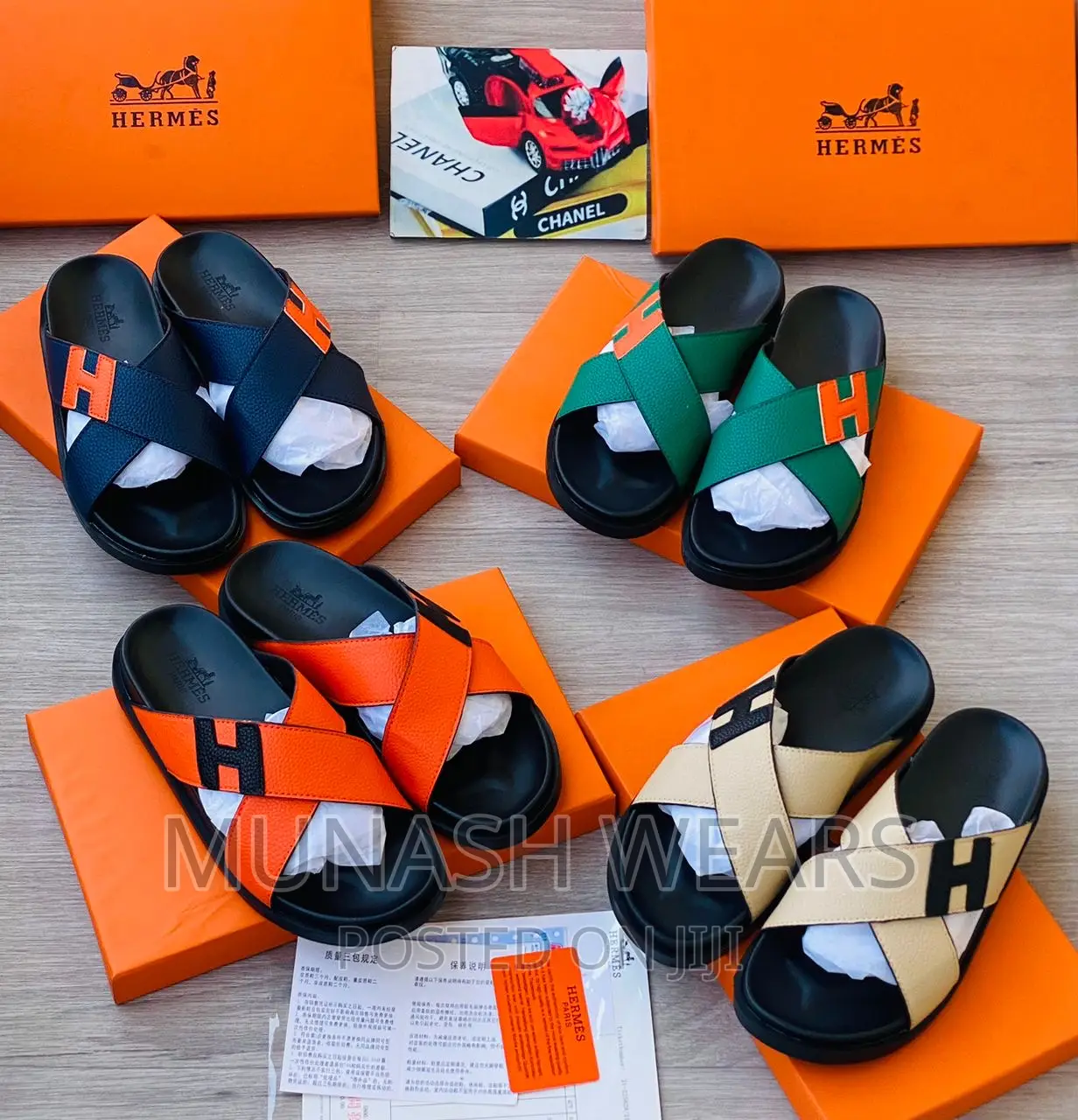 Original Leather Slipers in Ikeja - Shoes, Munash Wears | Jiji.ng