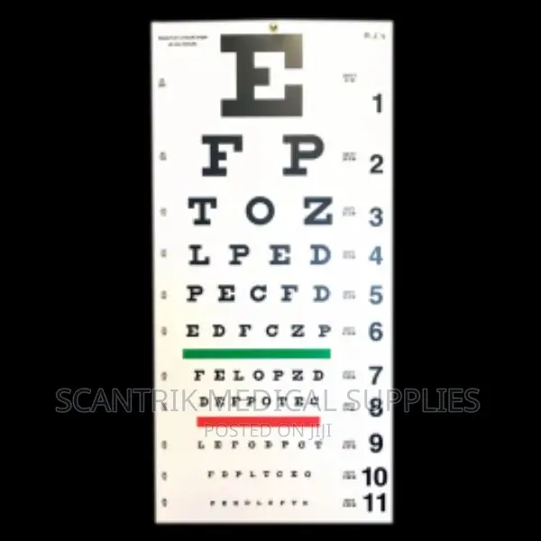 Snellen Eye Chart in Port-Harcourt - Medical Equipment & Supplies ...