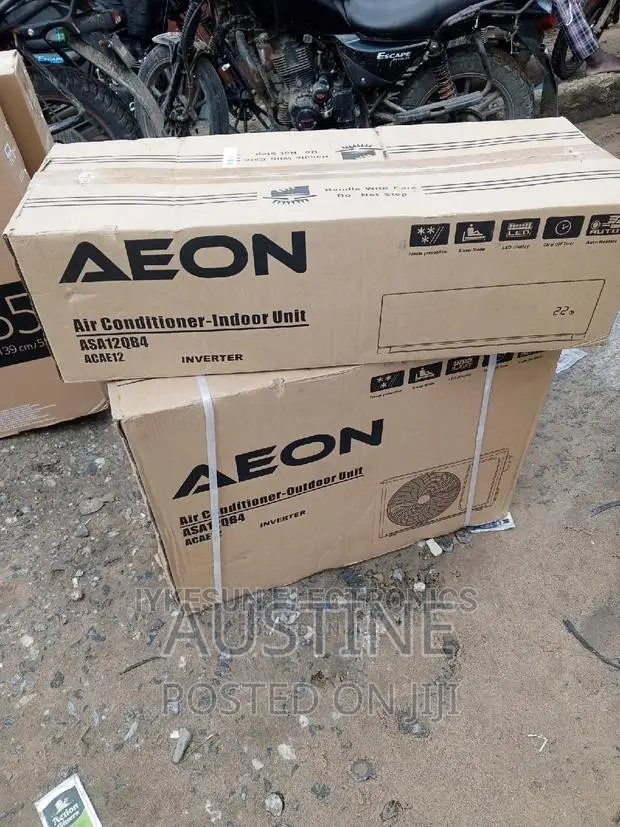 Brand New AEON 1.5hp Split Unit Air Conditioner>>100% Copper in Ojo ...