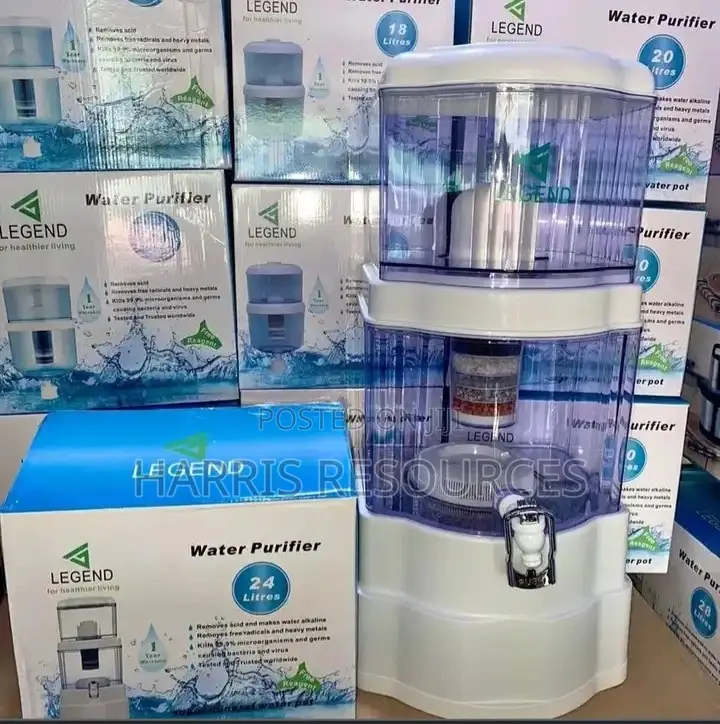 Legend Alkaline Water Purifier Filter Pot +Tester-24 Litres in Port ...