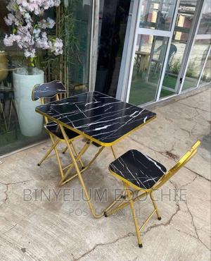 Folding Table and Chairs in Yaba - Furniture, Binyelum Edochie | Jiji.ng