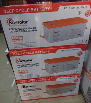 Raysolar Dry Cell Battery 12v/200ah in Ojo - Solar Energy, Evergrill Electric And Solar Hub ...
