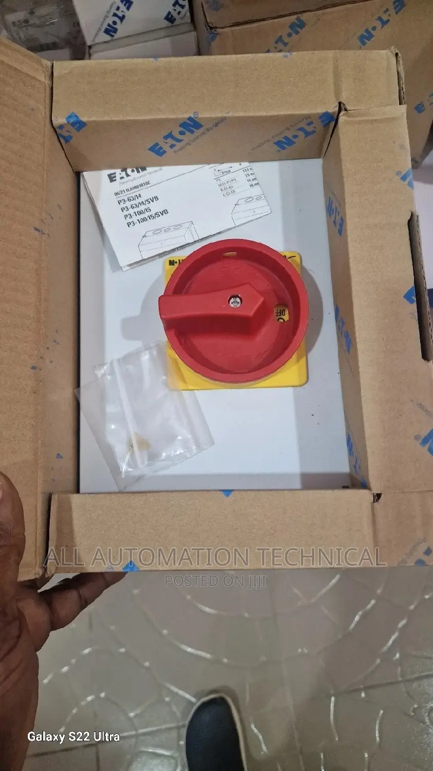 Main Motor Isolator Switch Eaton Moeller P3-100/I5/SVB in Kaduna ...