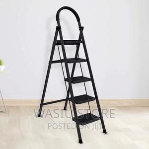 5 Step Ladder for Home and Outdoor (Black) for sale - Wasiu Store Price ...