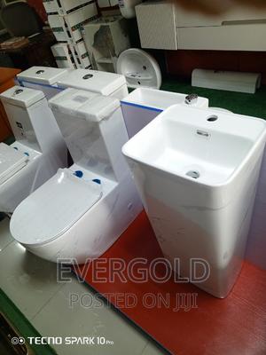 Executive Water Closet With Standing Wash Hand Basin in Orile ...