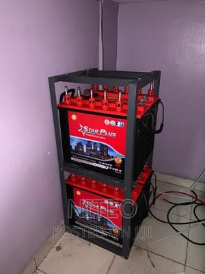 Inverter Battery Rack (4 Batteries) in Ikeja - Solar Energy, Niteo ...