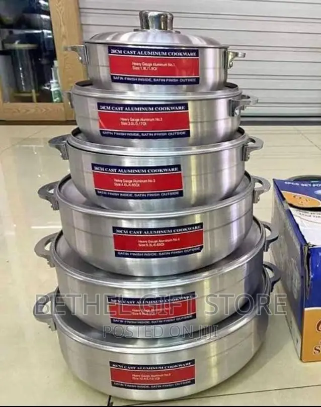 Aluminium Set of Pots in Lagos Island (Eko) - Kitchenware & Cookware ...