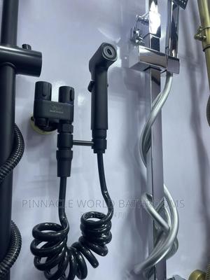 Italy Black Pressing Shower With Angle Valve in Orile - Plumbing ...